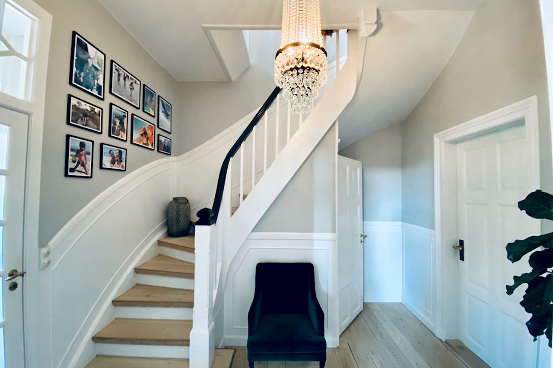 Ny billedvæg i Hall'en I Mascha Vang Blog