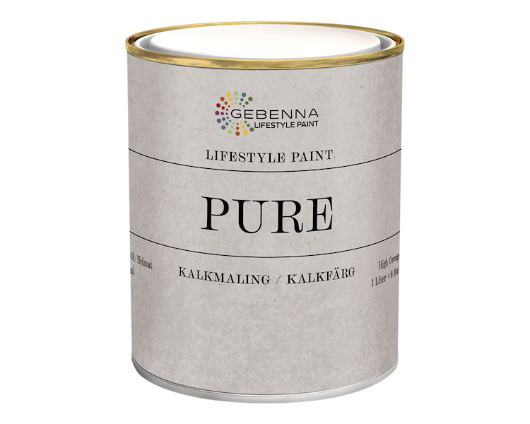 Gebenna Pure Kalkfärg: 327 Rosa Drøm 0,68 l for 299,00 SEK | no. GB ...